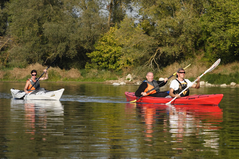 DESCENTE EN CANOË KAYAK SUR LA LOIRE À ORLEANS - 3 ELEMENTS